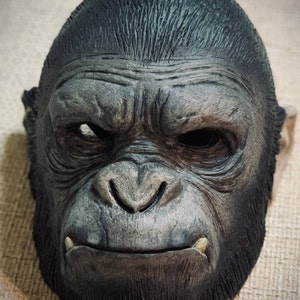 Mask Monkey Caesar Planet of the Apes King Kong Monkey King - Etsy