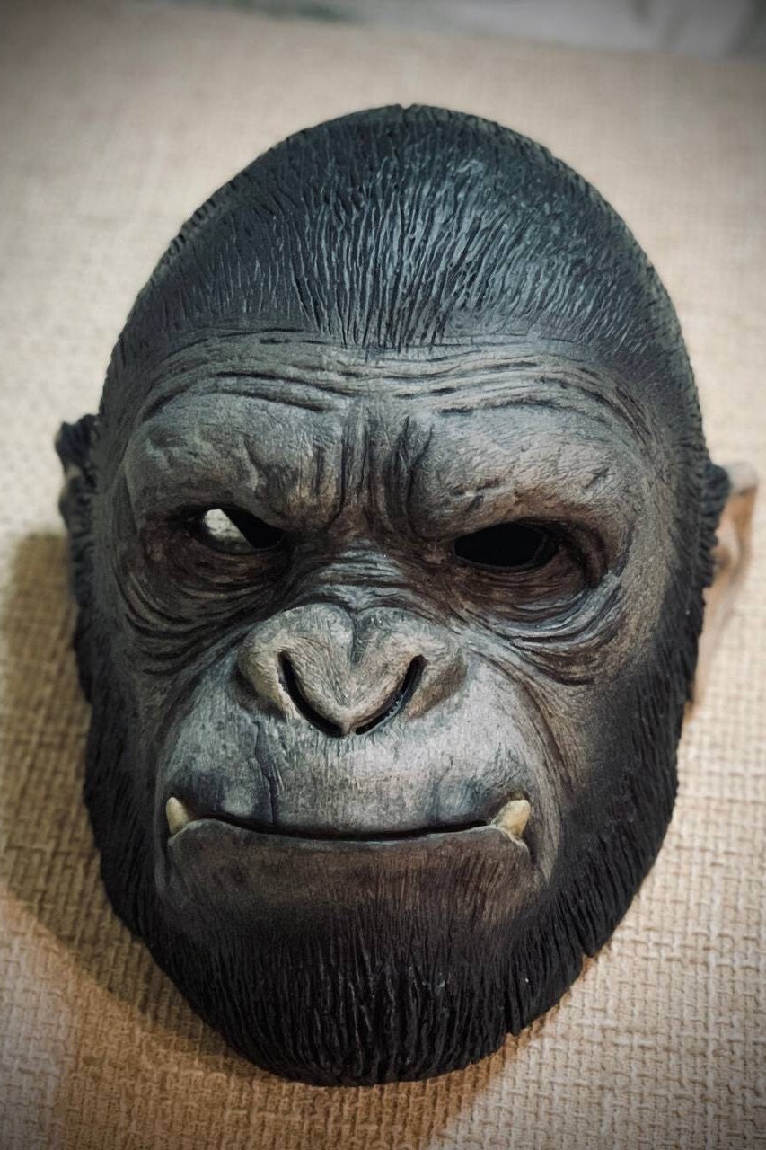 Mask Monkey Caesar Planet of the Apes King Kong Monkey King - Etsy