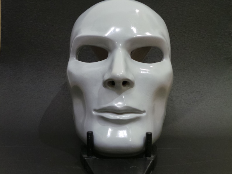 Mask John Doe Mask Bank Robber Cosplay Face Man Face Print Man - Etsy ...