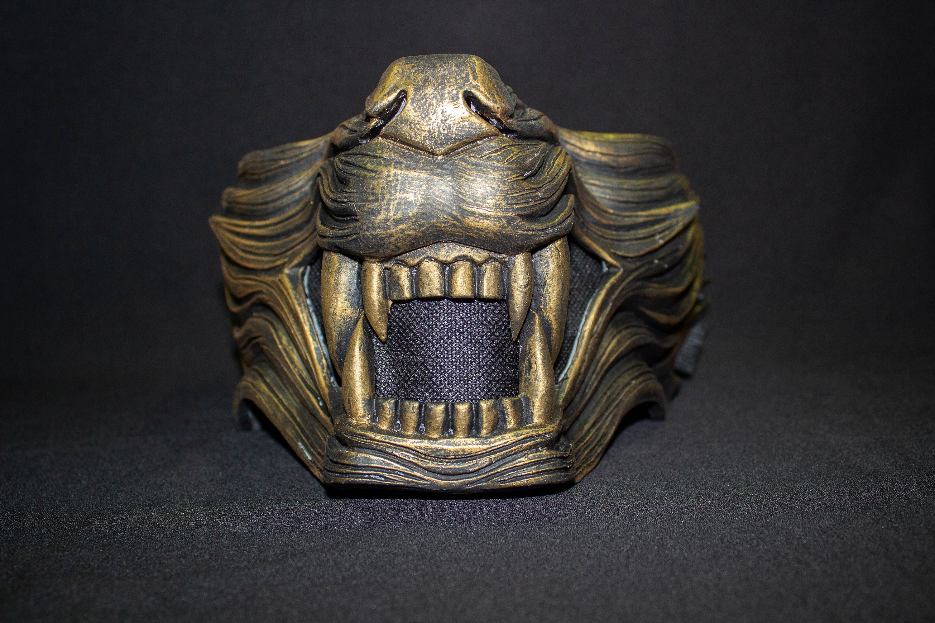 Wolf mask Wolf Oni berserk Menpo Mask Samurai fenrir | Etsy