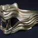Wolf Mask GOLD Wolf Oni Berserk Menpo Mask Samurai Fenrir - Etsy