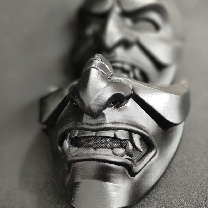 Traditional Samurai Mask Samurai Armor | Etsy