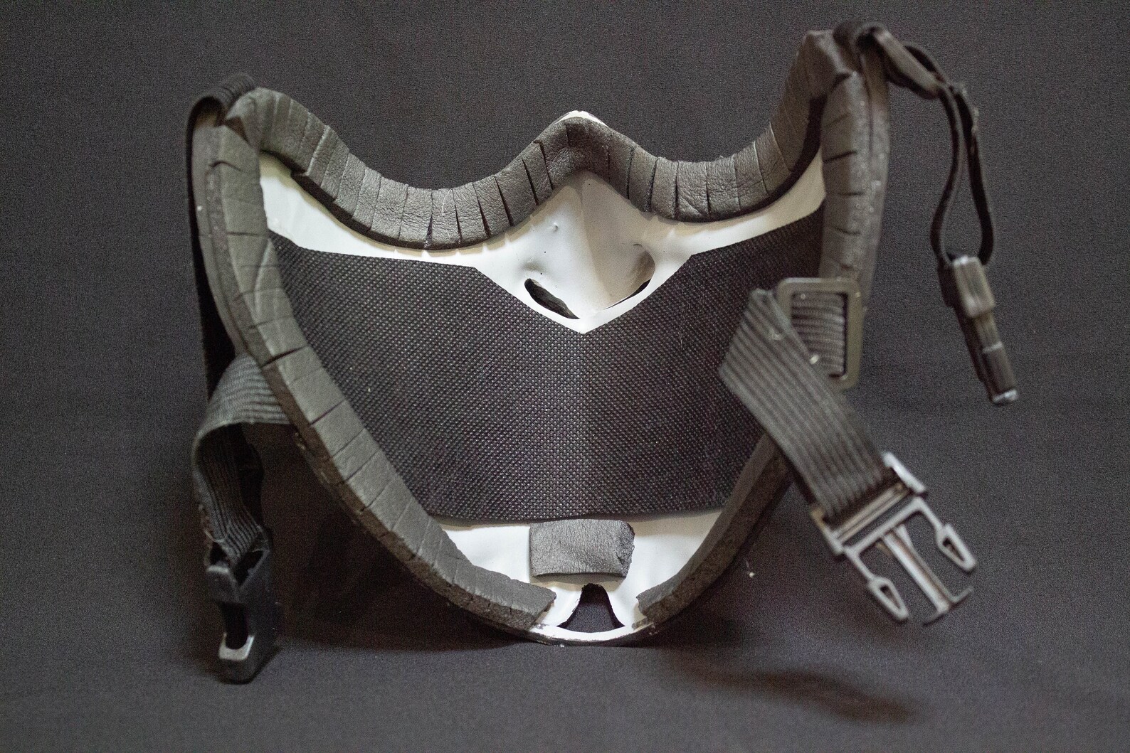Half Face Gold Demon Assassin Ronin Samurai Mask, Cool Baddass Demon ...