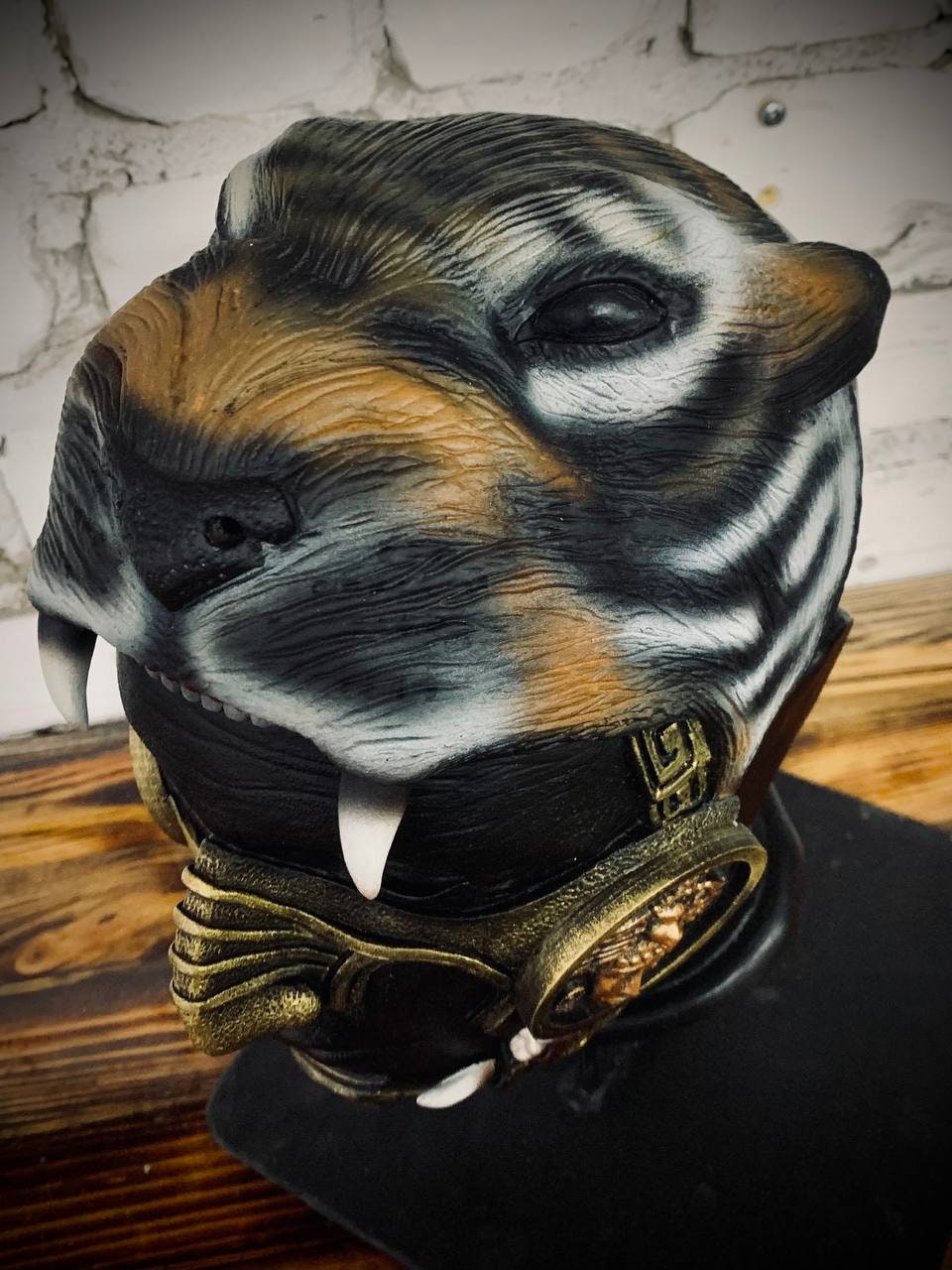 Aztec Jaguar Warrior Helmet, Ancient Mayan Tiger Mask, Full Face Tribal ...
