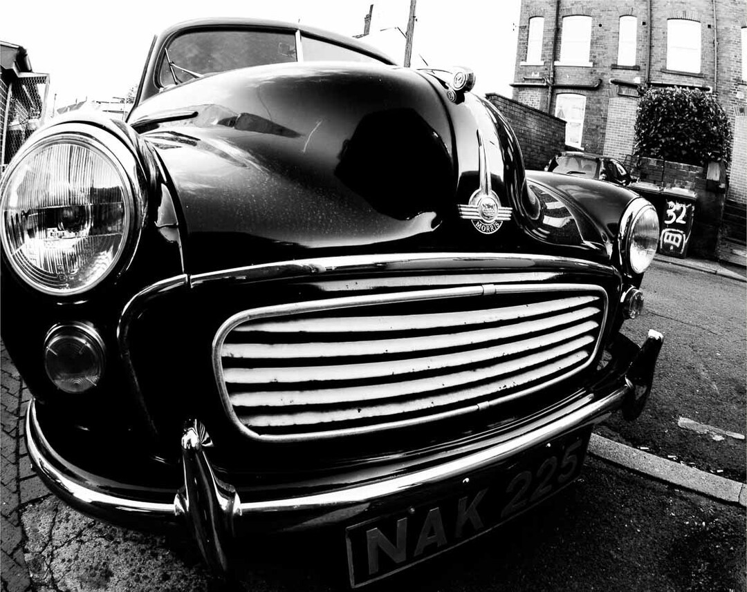 Morris Minor Print / Classic Car Print / Morris Minor Fathers Day Gift ...