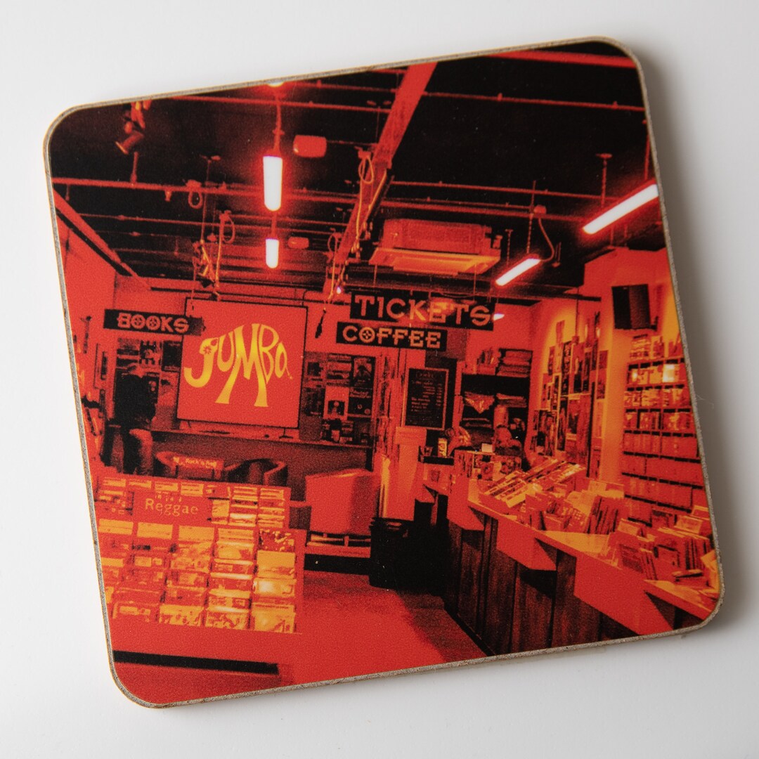 Jumbo Records Coaster / Record Shop Photo / Leeds Photograph / Leeds ...