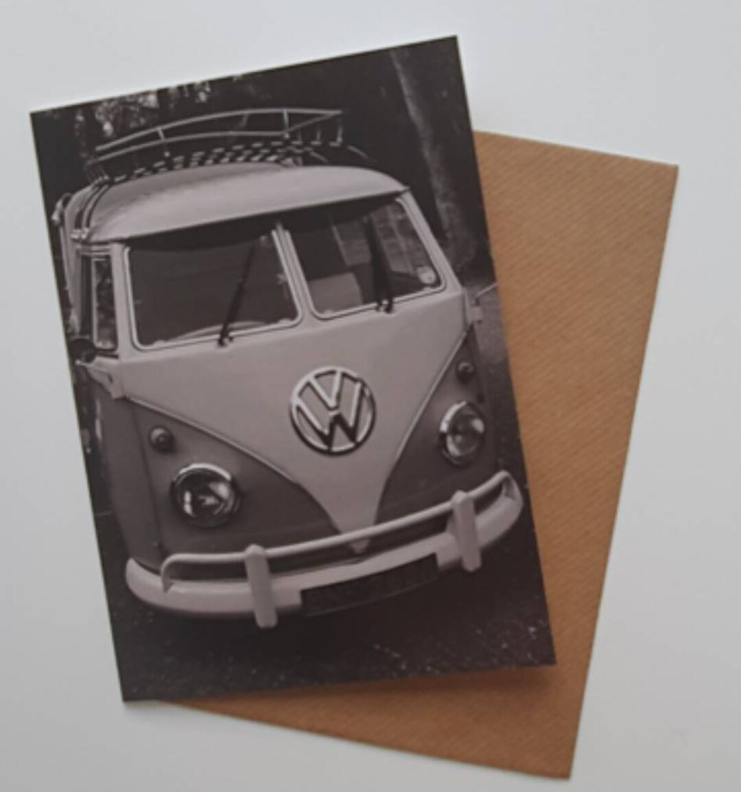 Camper Van Card / Card / Retro / Cards for Him / Blank Art Card / Art ...