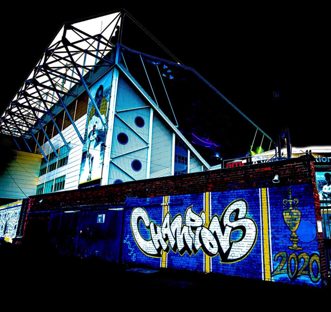 Leeds United Print / Leeds United Wall Art / Side Before Self Every ...