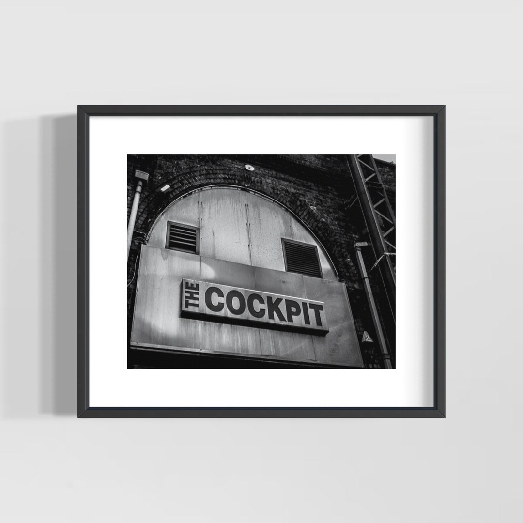 Leeds Cockpit / Leeds Gig Venue / Leeds Print / Iconic Gig Venue Print ...