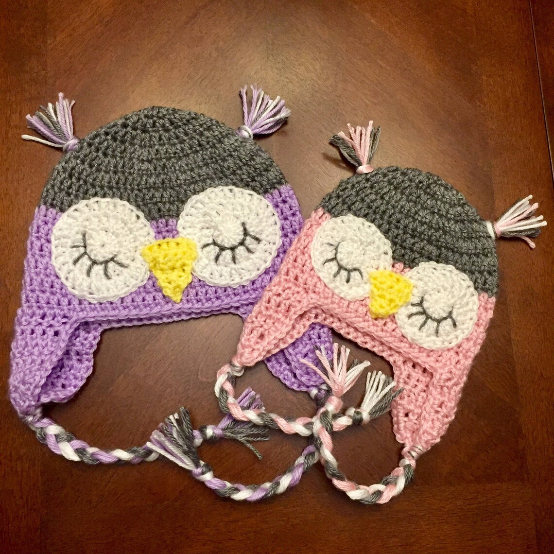 Infant Baby Toddler Child Adult Owl Hat - Etsy