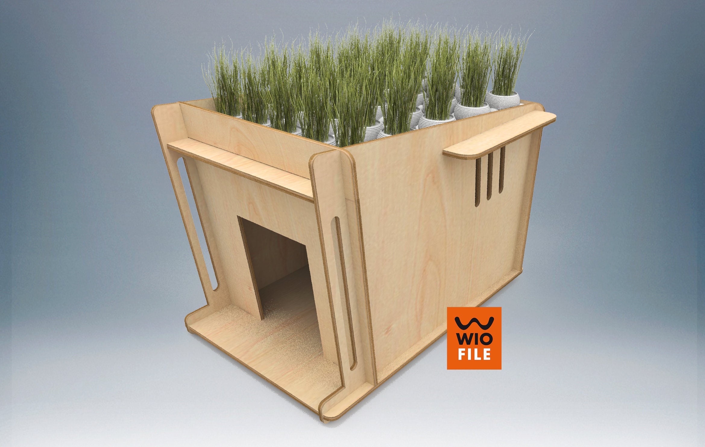 DOG HOUSE DXF Files and Plans for Cnc Router Laser Cutting | Etsy Australia