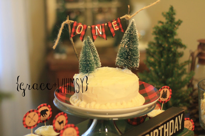 Lumberjack / Camping / Buffalo Plaid / Winter Onederland Party Bundle ...