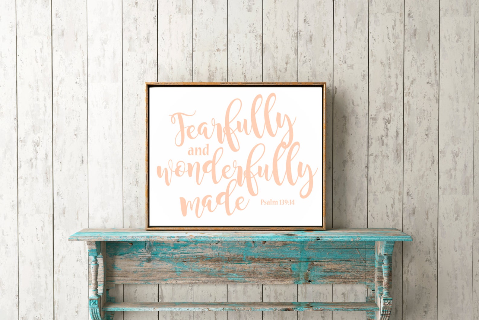 Fearfully and Wonderfully Made Wall Art {digital File} - Etsy
