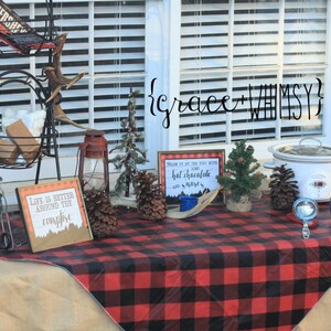 Lumberjack / Camping / Buffalo Plaid / Winter Onederland Party Bundle ...