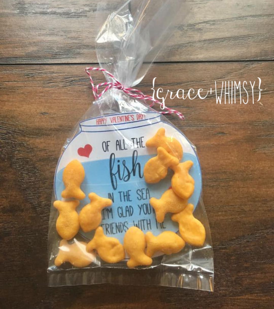 Fish Bowl Valentine Cards - Etsy