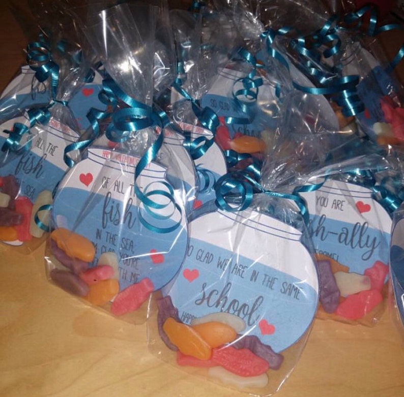 Fish Bowl Valentine Cards - Etsy