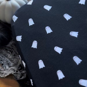 Super Soft and Stretchy Halloween Ghost With Pink Heart Cheeks - Etsy