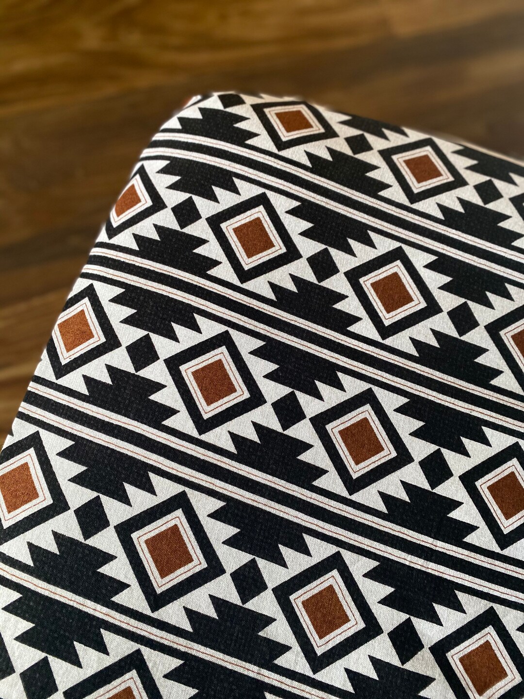 Aztec Copper and Black Print - Etsy