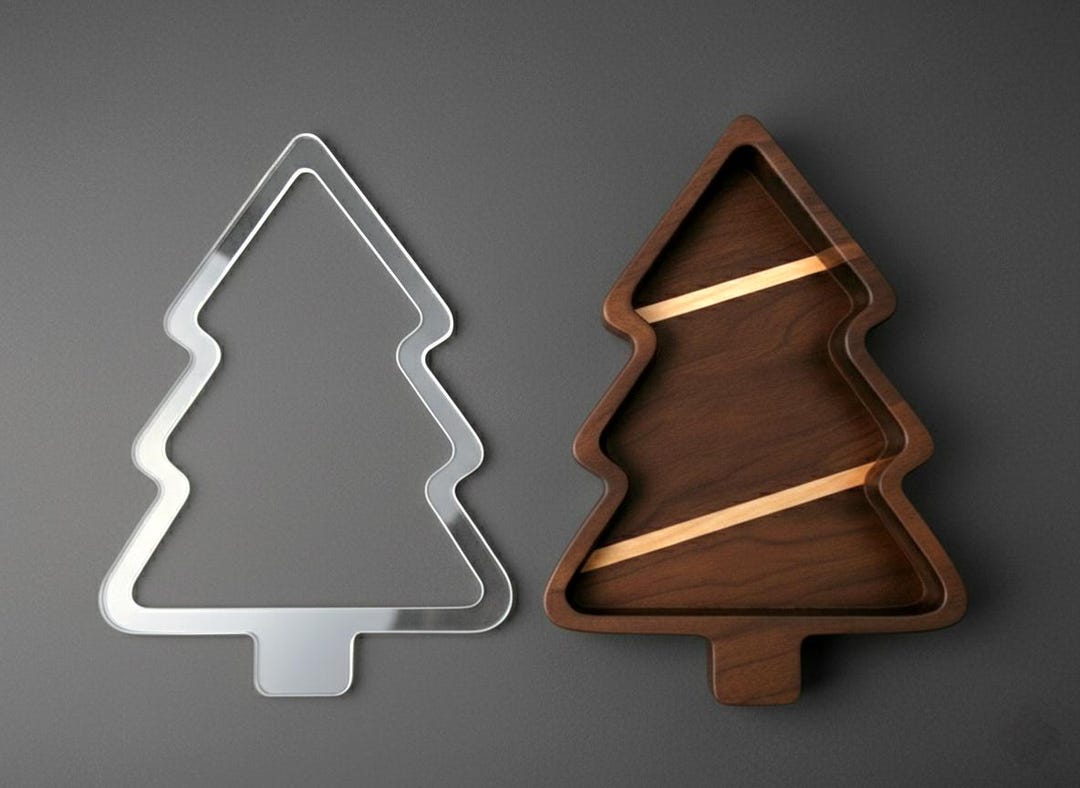 Christmas Tree ROUTER TEMPLATE | Template for Making Wooden Holiday ...