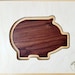 Pig Profile Router Inlay Template | Plywood Template for Creating Epoxy ...