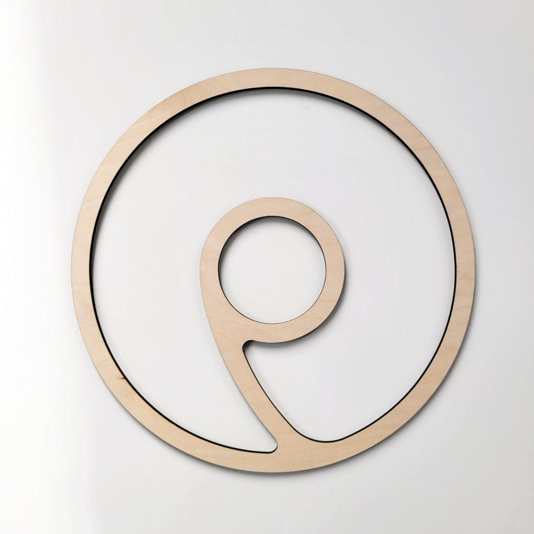 Round Swirl (1) Serving Tray ROUTER TEMPLATE | Template for Creating ...