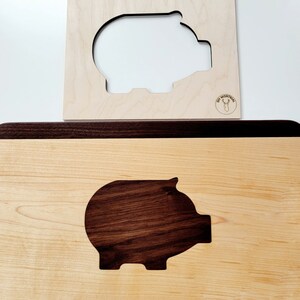 Pig Profile Router Inlay Template | Plywood Template for Creating Epoxy ...