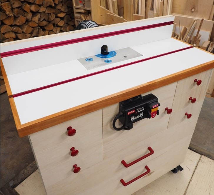 Router Table and Cabinet PDF Build Plans - Etsy