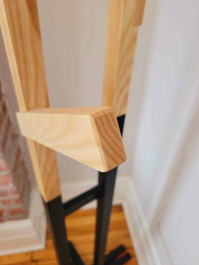 Modern Free Standing Coat Rack | PDF Build Plans - Etsy