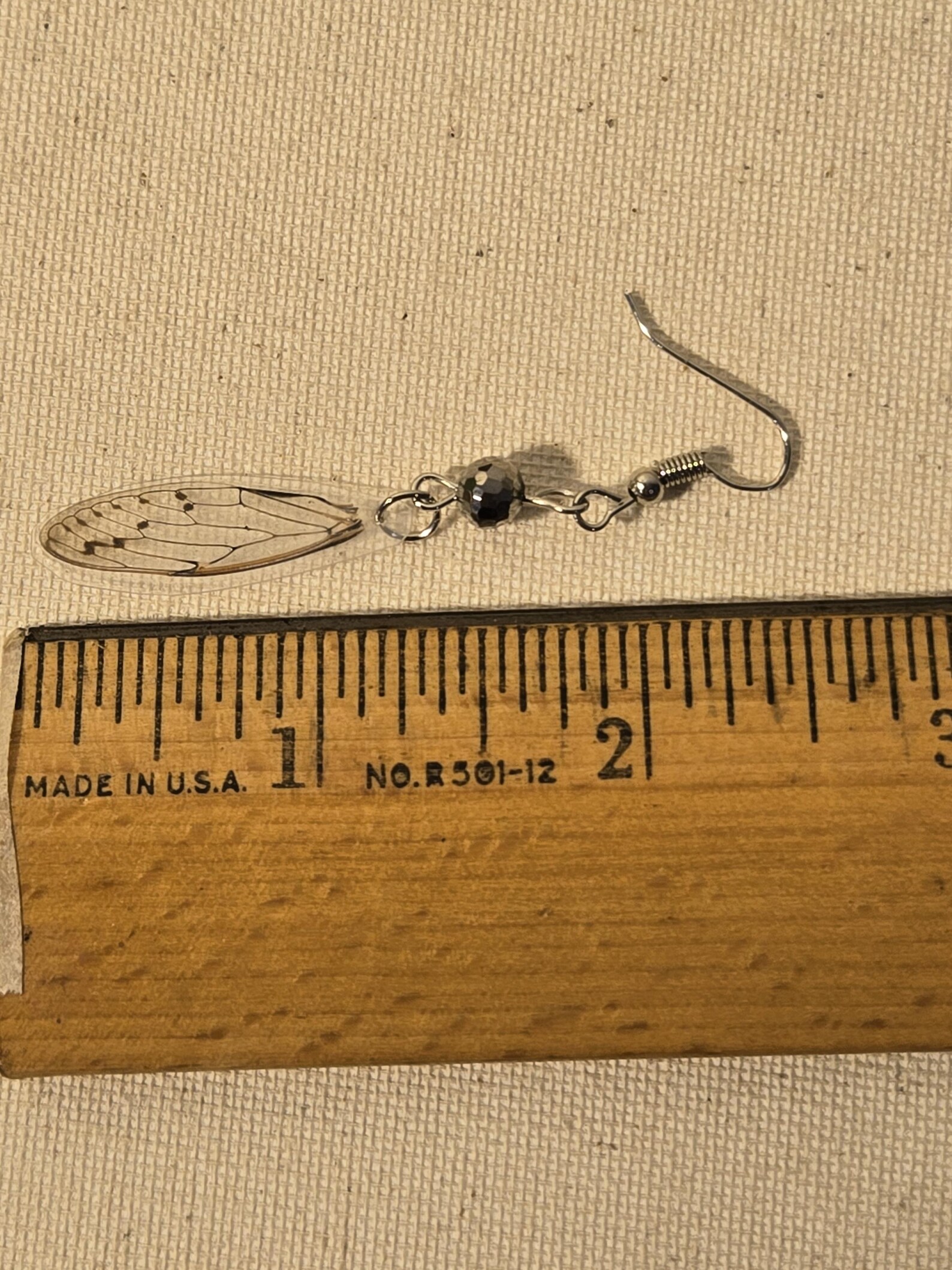 Cicada Wing Earrings - Etsy