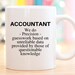 Accountant gift accountant mug accounting gifts accounting | Etsy
