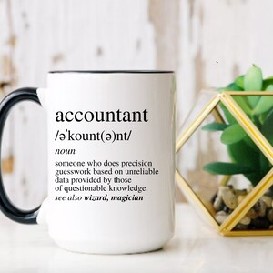 Accountant Gift, Accountant Mug, Accounting Gifts, Accounting Mug ...