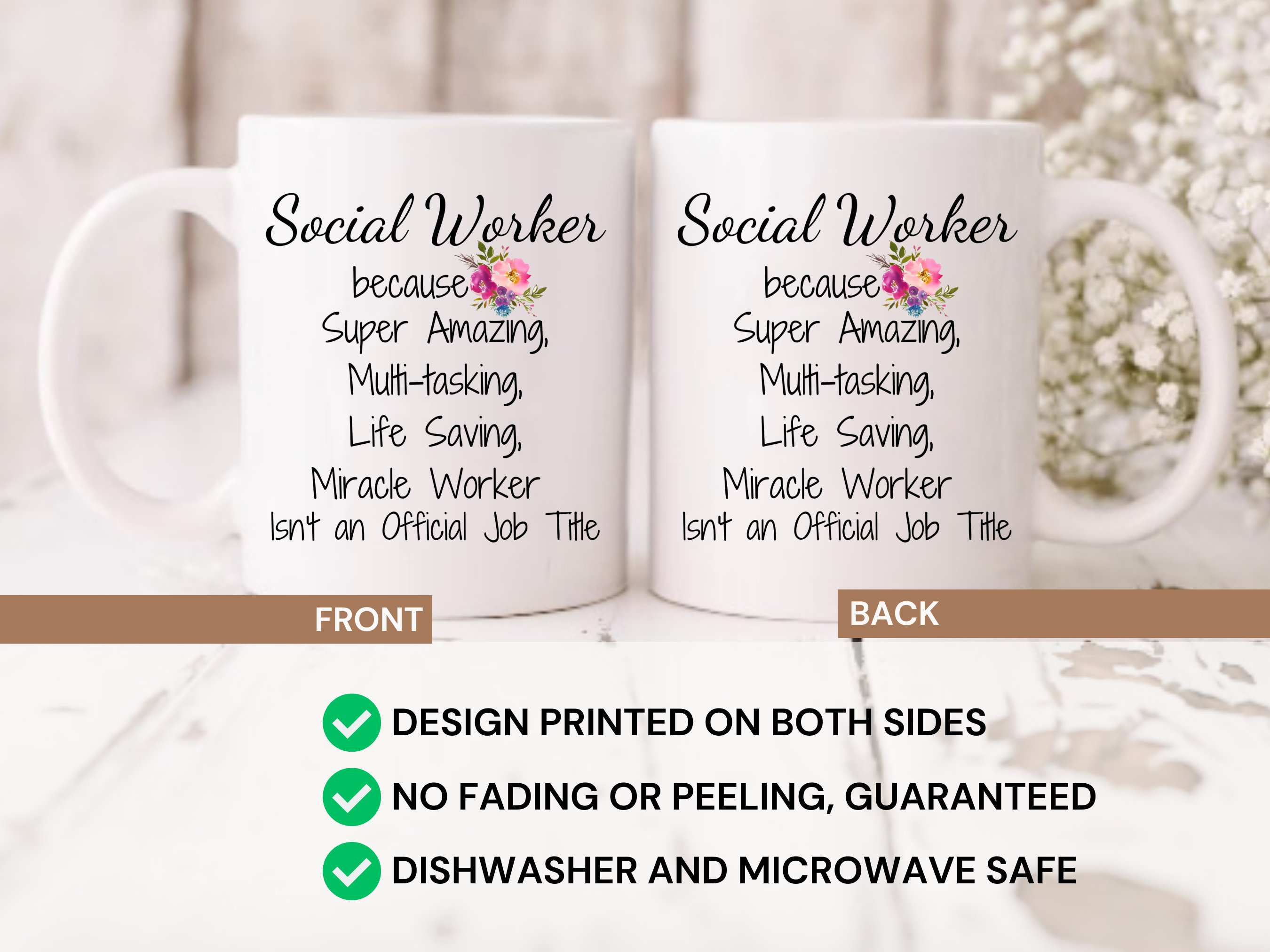 Social Worker, Social Worker Gift, Social Worker Office Decor, Social ...