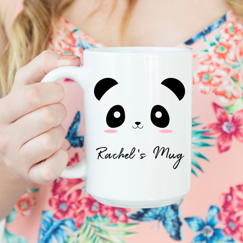 Personalized Panda Mug Panda Gifts Panda Decor Panda Cup - Etsy