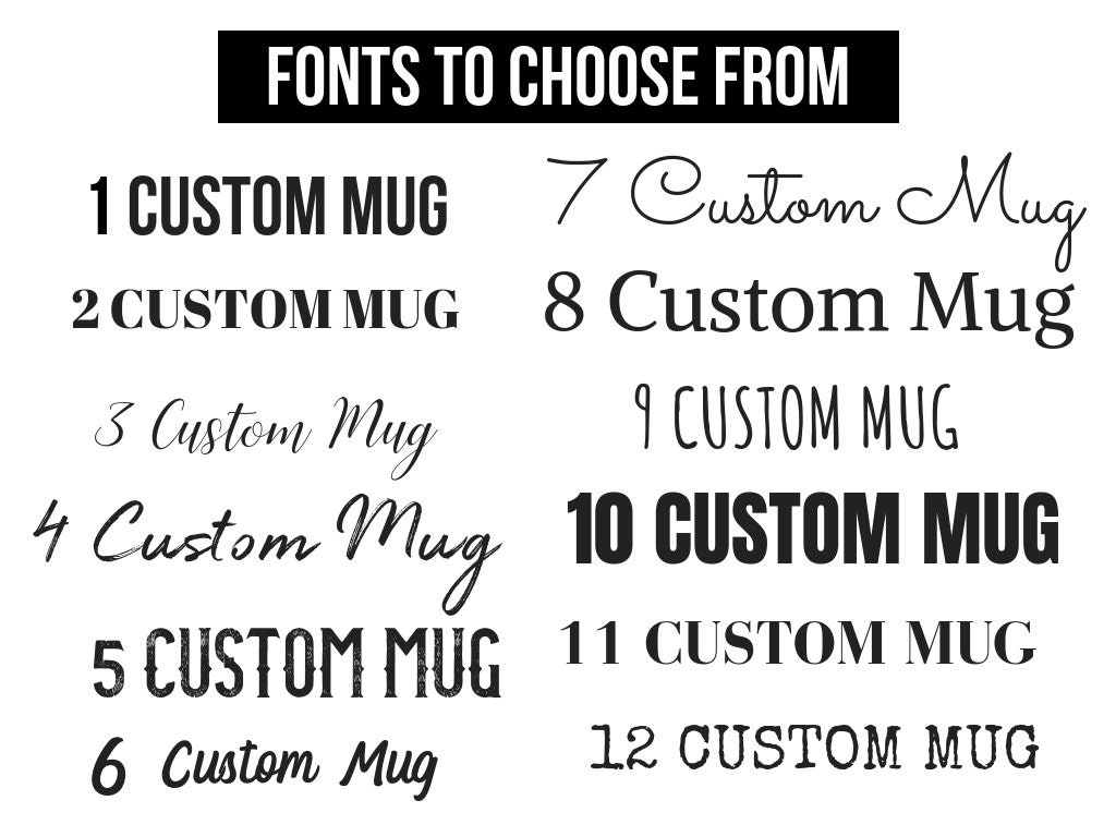 Custom Mug Photo Custom Coffee Mug With Picture Family Photo | Etsy