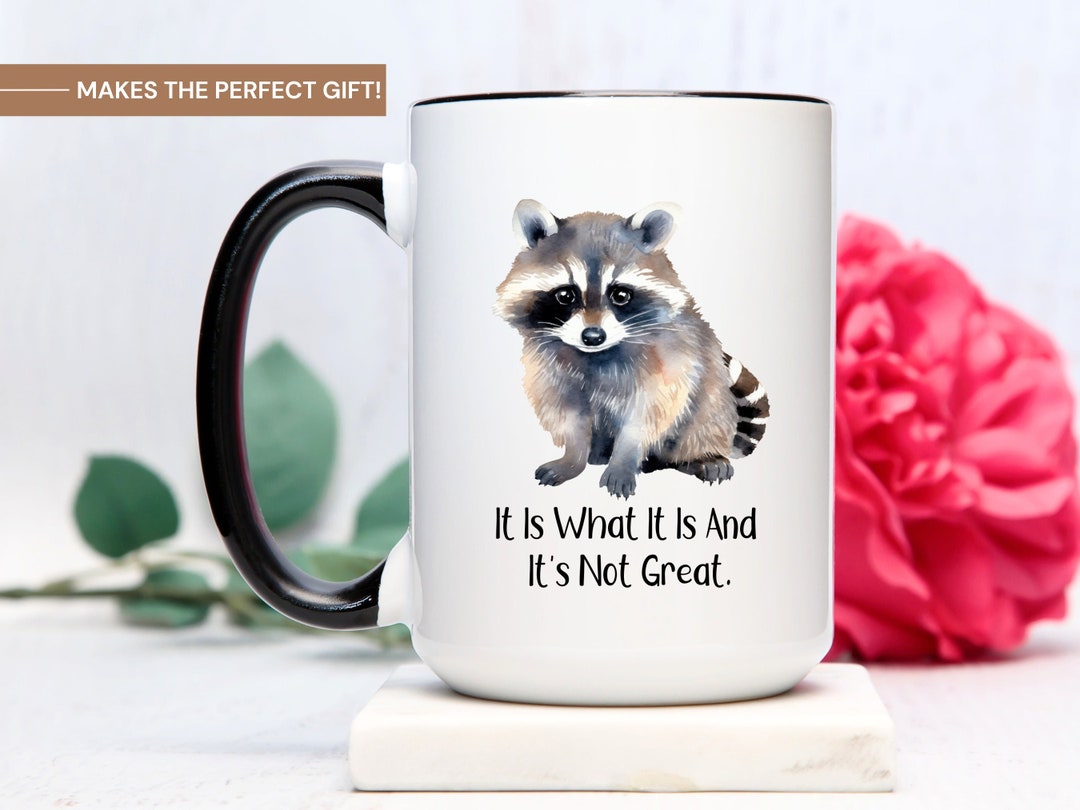 It is What It is and It's Not Great Coffee Mug, Funny Coffee Mug, Meme ...