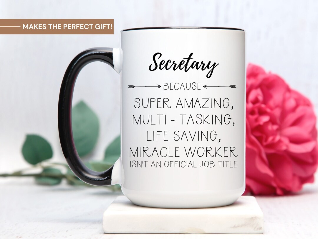 Secretary Gift, Gift for Secretary, Secretary Day Gift, Secretary ...