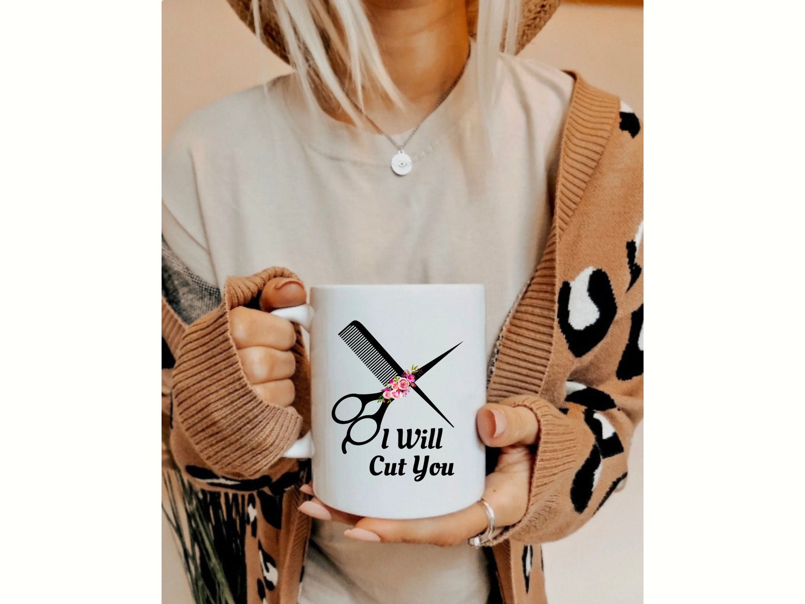 Hairdresser Gift I Will Cut You Gift for Hairdresser - Etsy