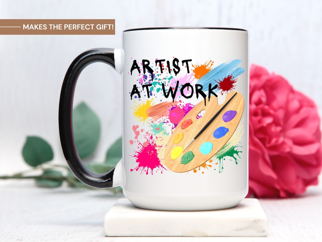 Painter Mug, Artist Gift, Art Teacher Appreciation Gift , Artist Mug ...