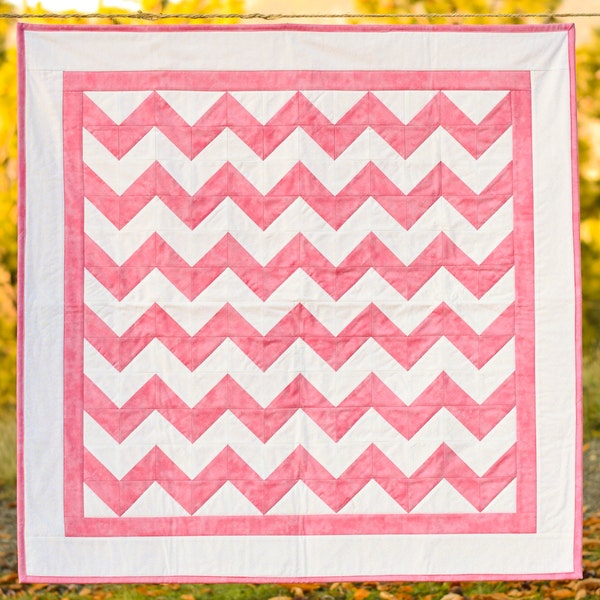 Chevron Baby Quilt - Etsy