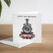 Personalised Train 21st Birthday Card - Locomotive Birthday Card ...