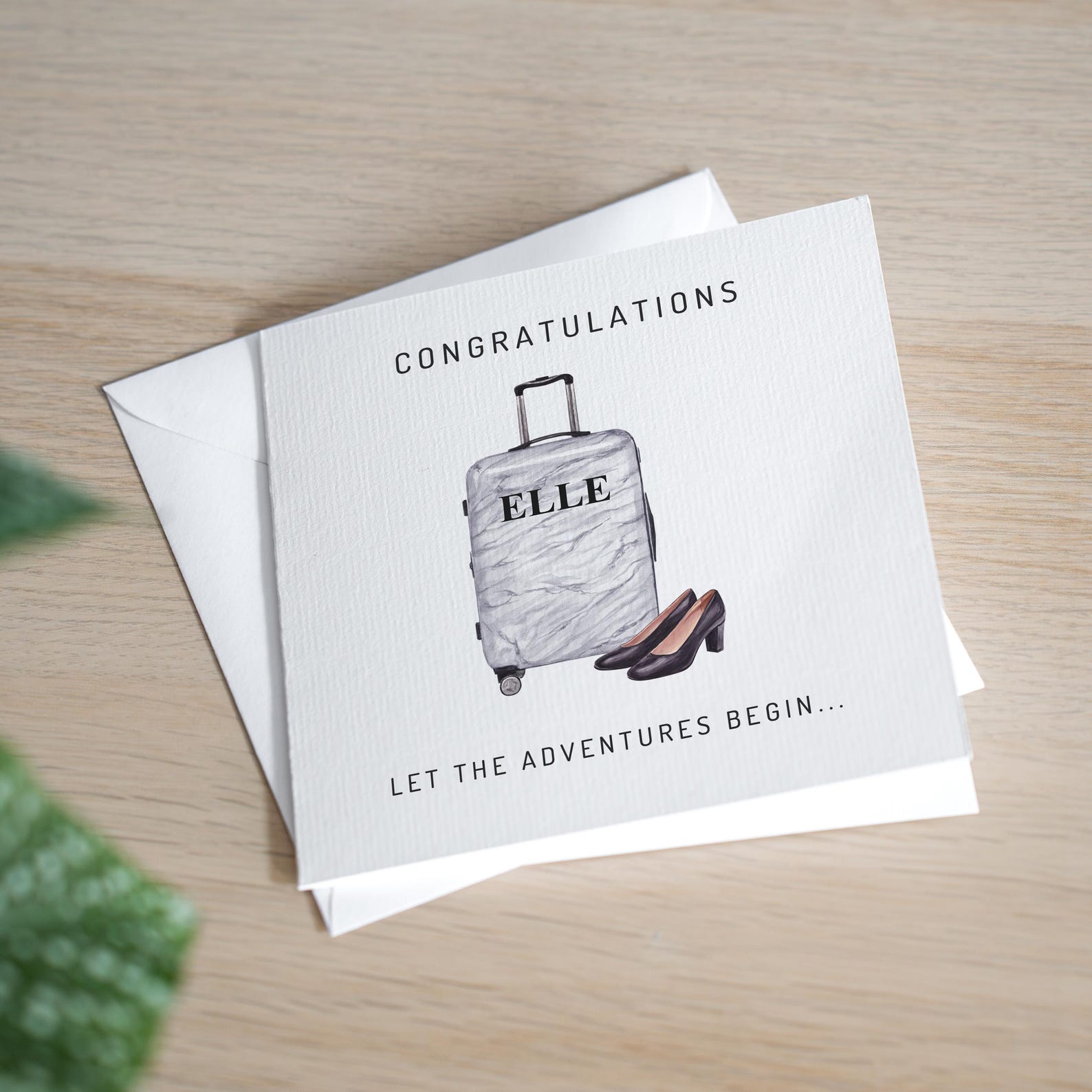 Personalised New Cabin Crew Card Daughter Graduate Air Hostess Card ...