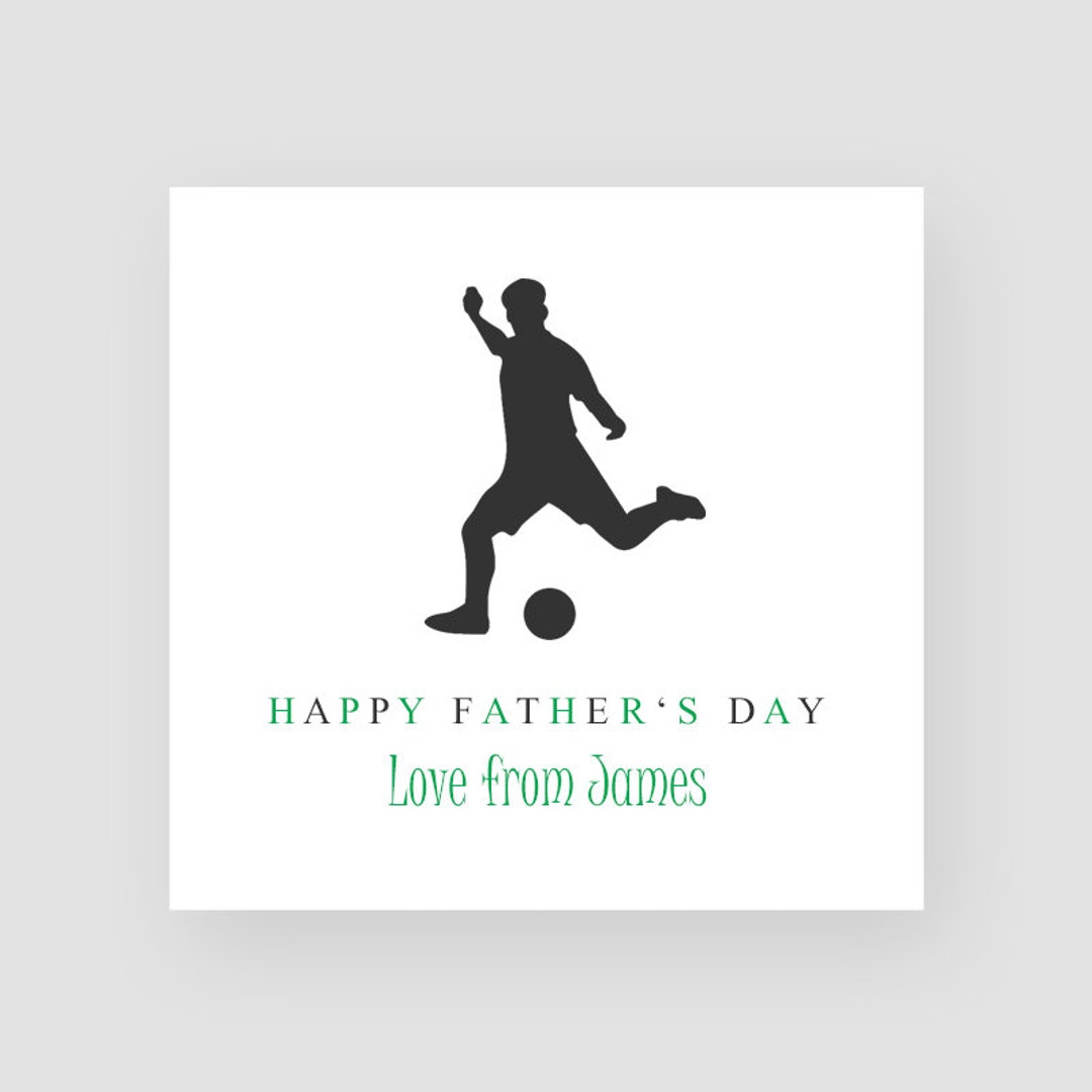 Personalised Happy Father's Day Card - Personalised Father's Day Gifts ...