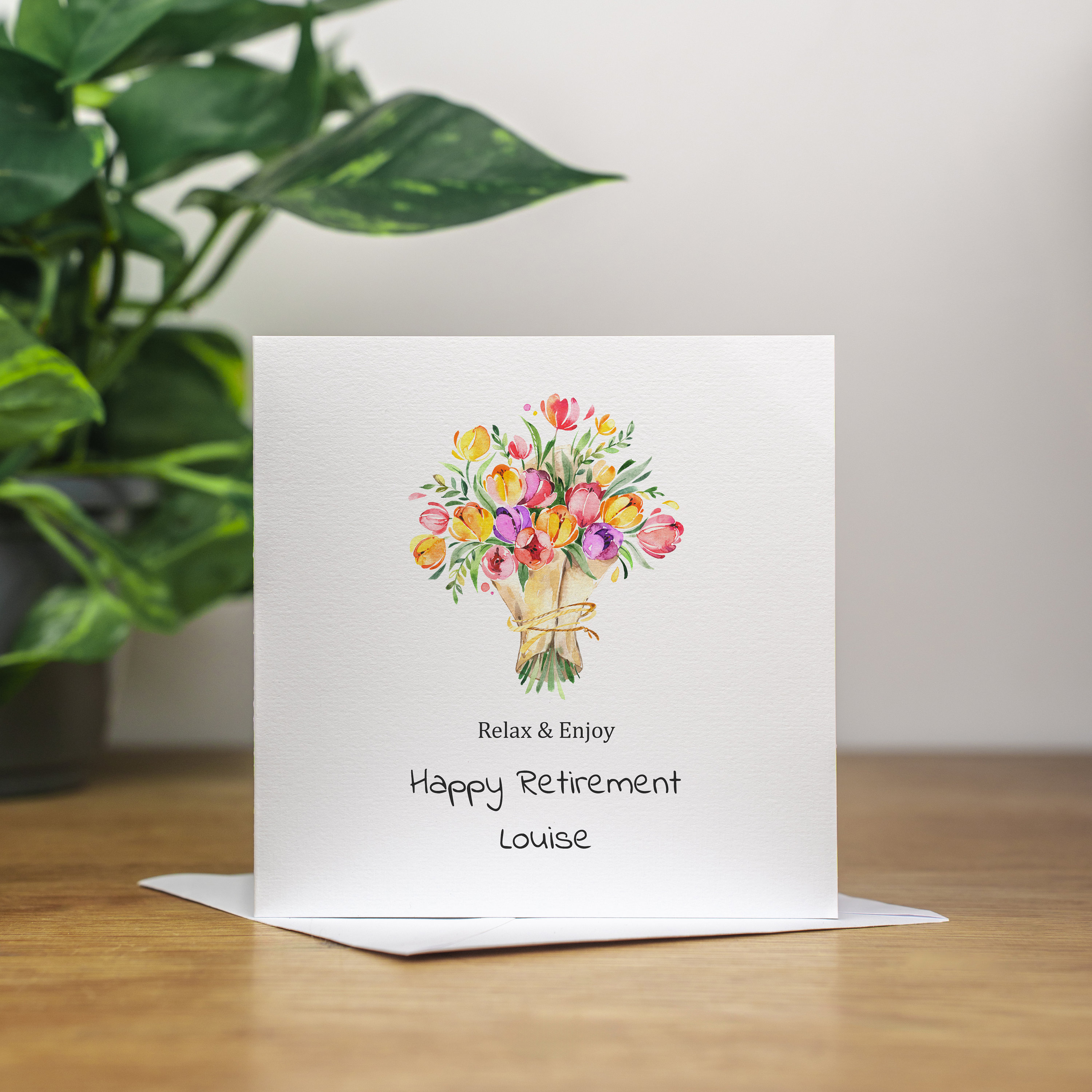 Personalised Retirement Card for Her - Retirement Card for Women ...