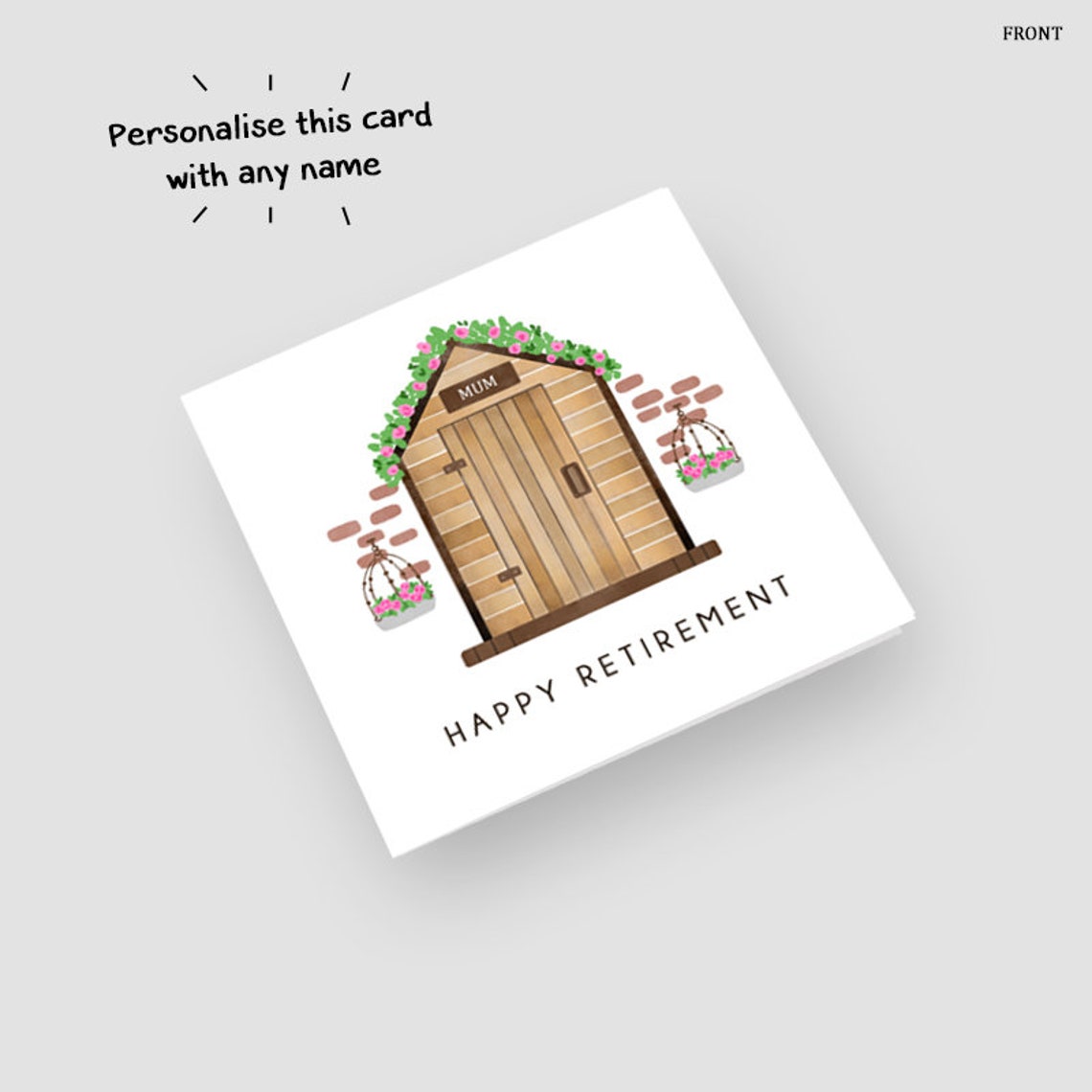 Personalised Retirement Card for Her Retirement Card for - Etsy UK