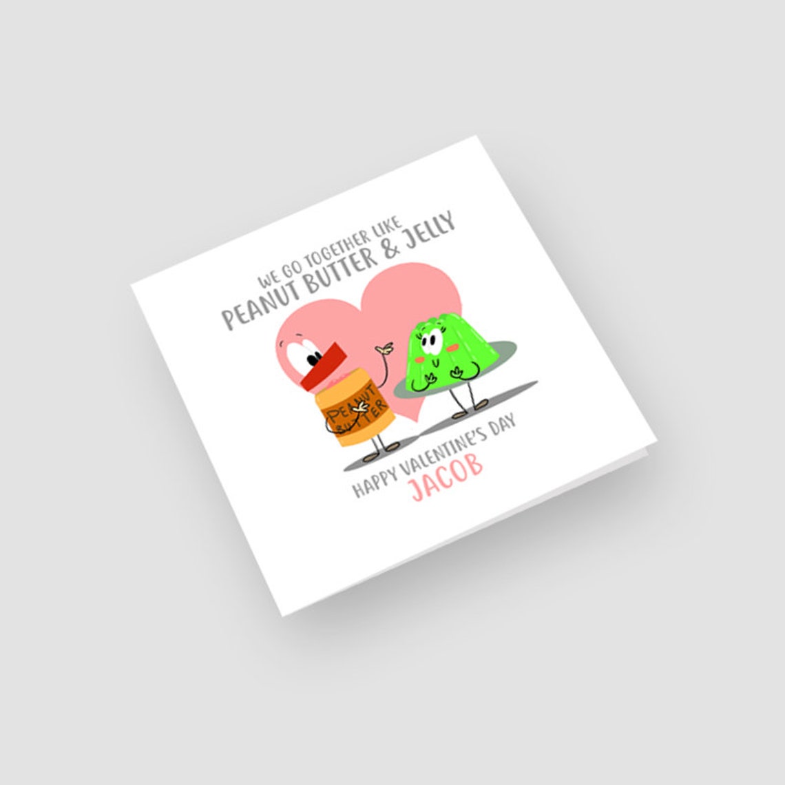 Personalised Funny Valentine's Day Card We Go Together - Etsy UK