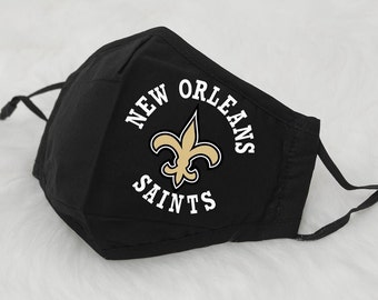Saints Face Mask - Etsy