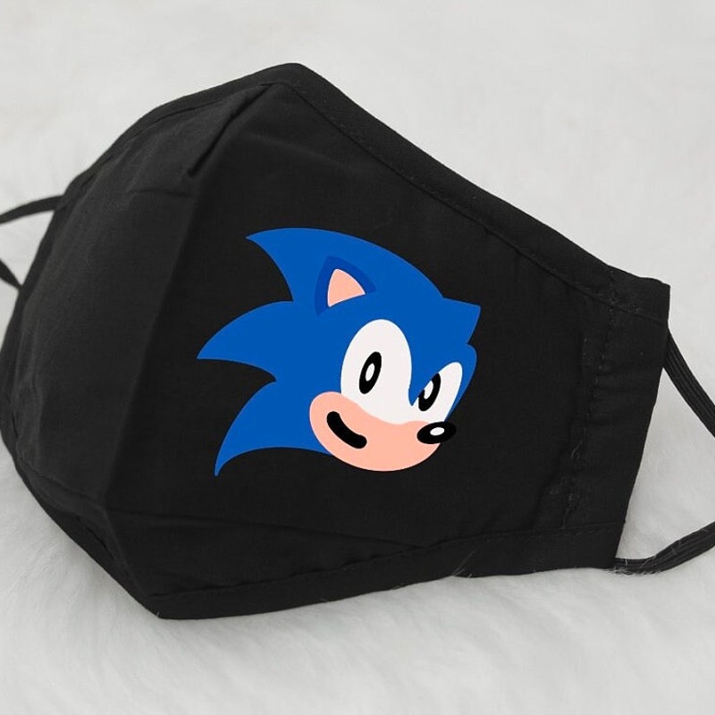 Sonic the Hedgehog Mask - Etsy