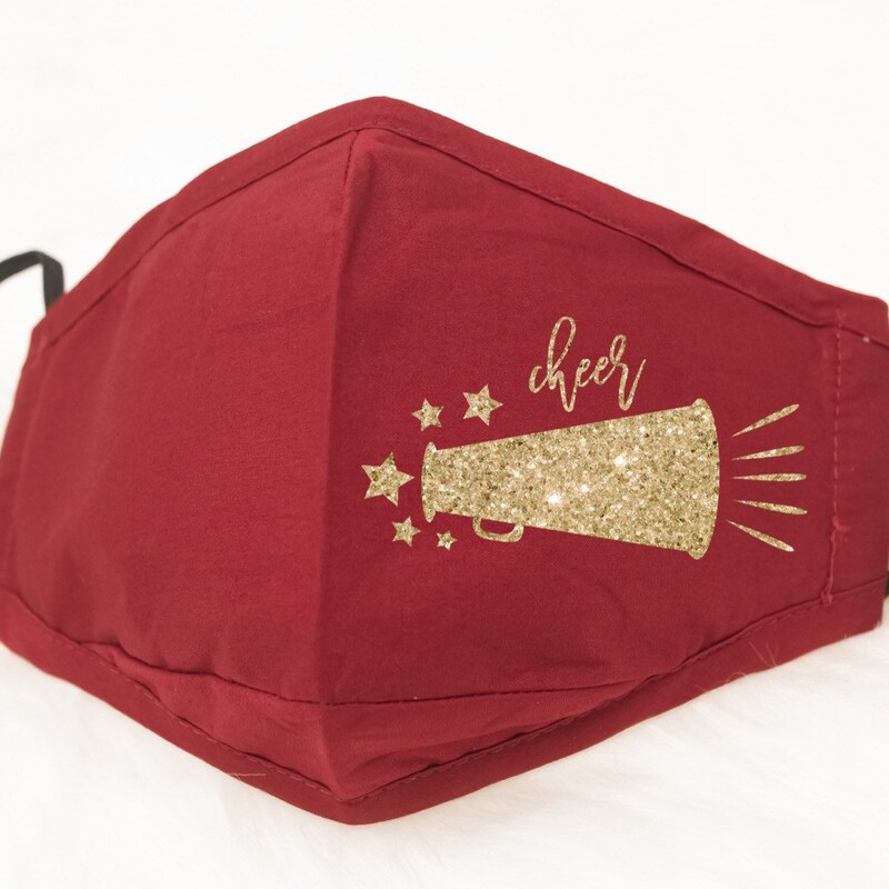 Cheer Face Masks - Etsy