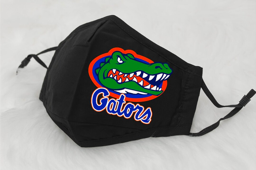 Florida Gators Face Mask, Florida Gators, Cotton Face Mask, Adult Mask ...