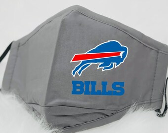 Buffalo Bills Face Mask - Etsy